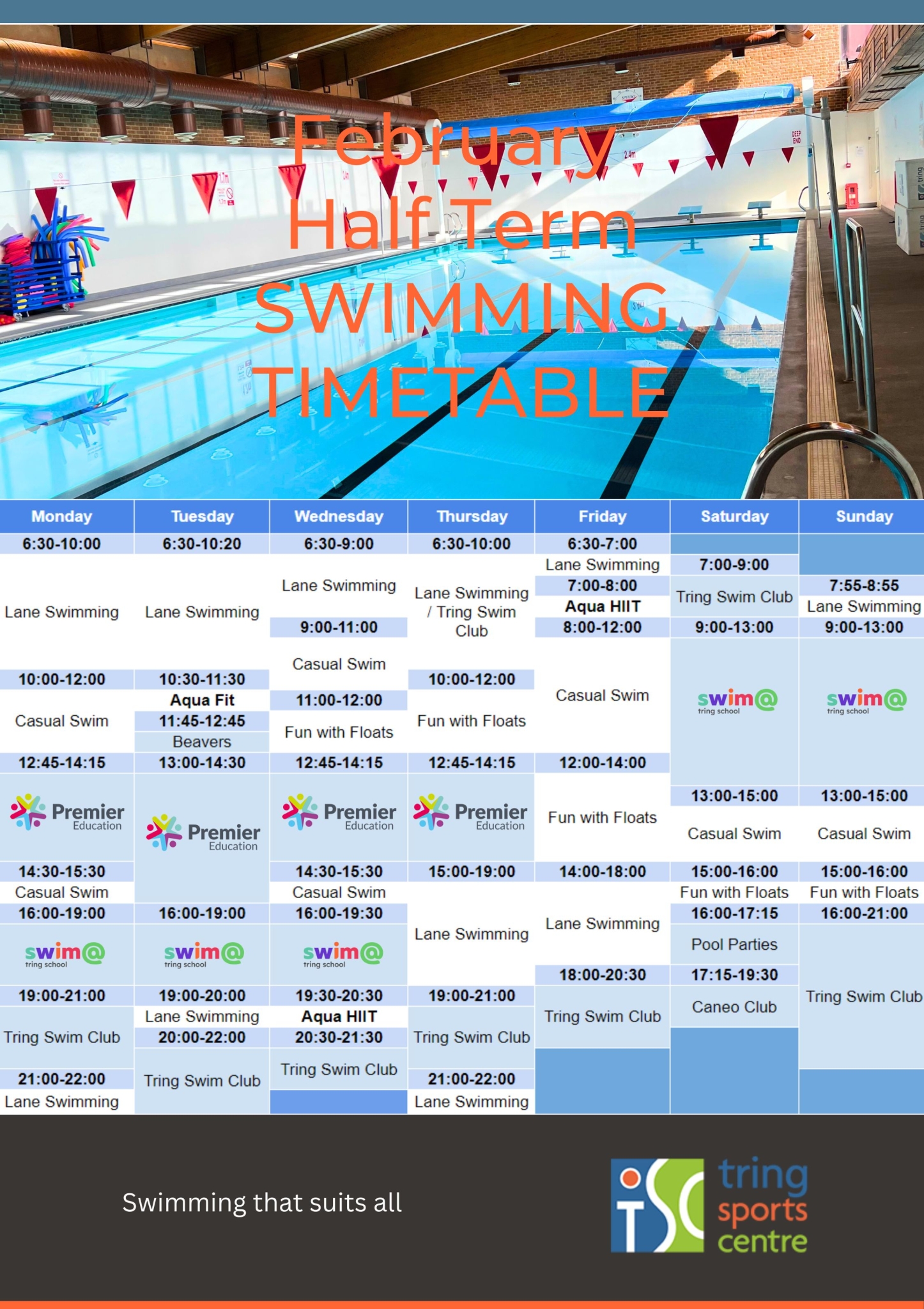 Swimming - Tring Sports Centre