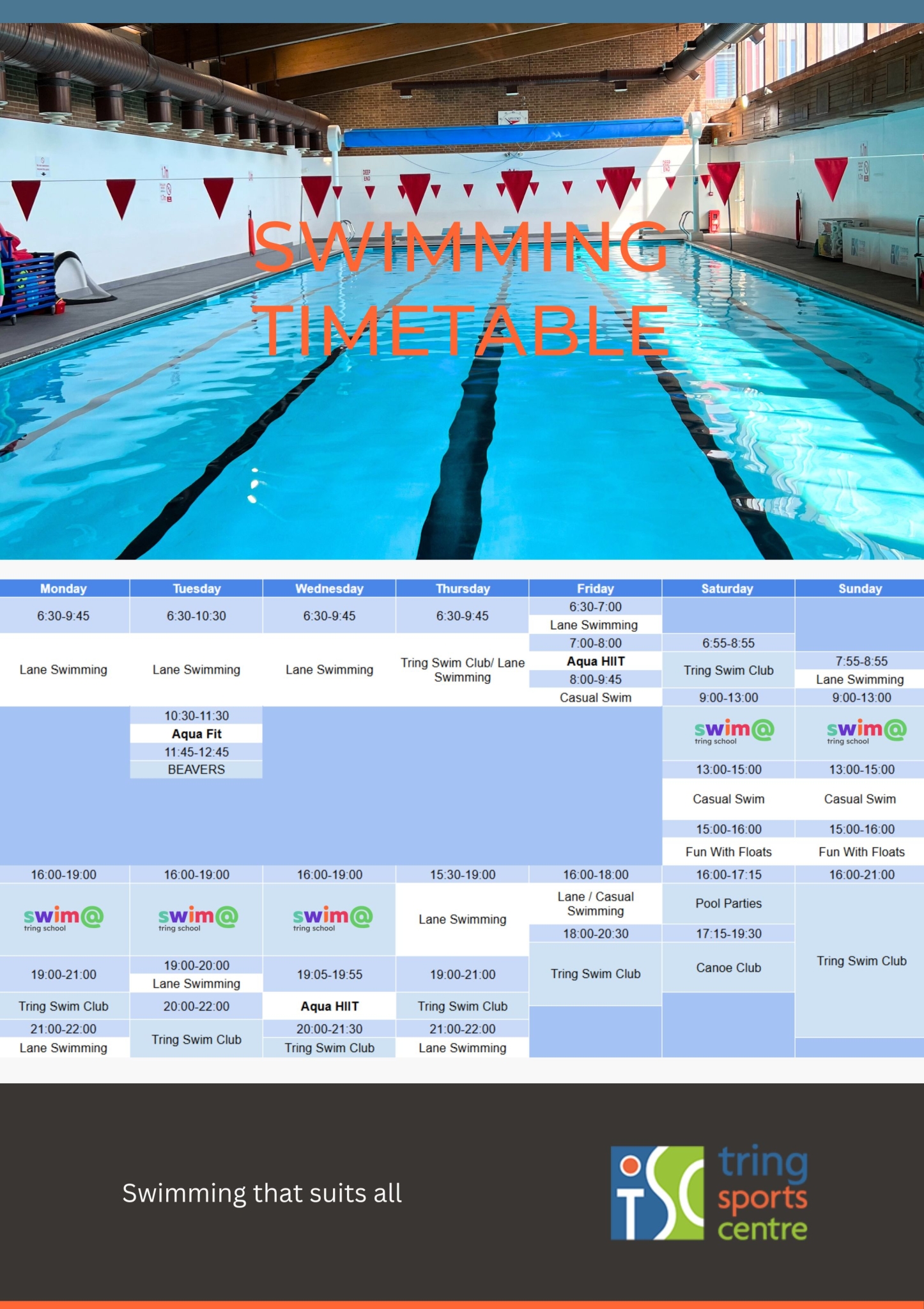 Swimming - Tring Sports Centre