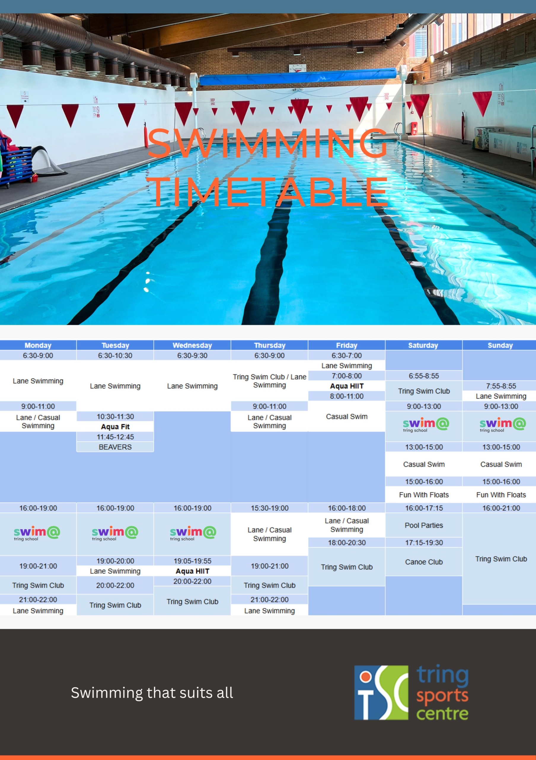 Swimming - Tring Sports Centre