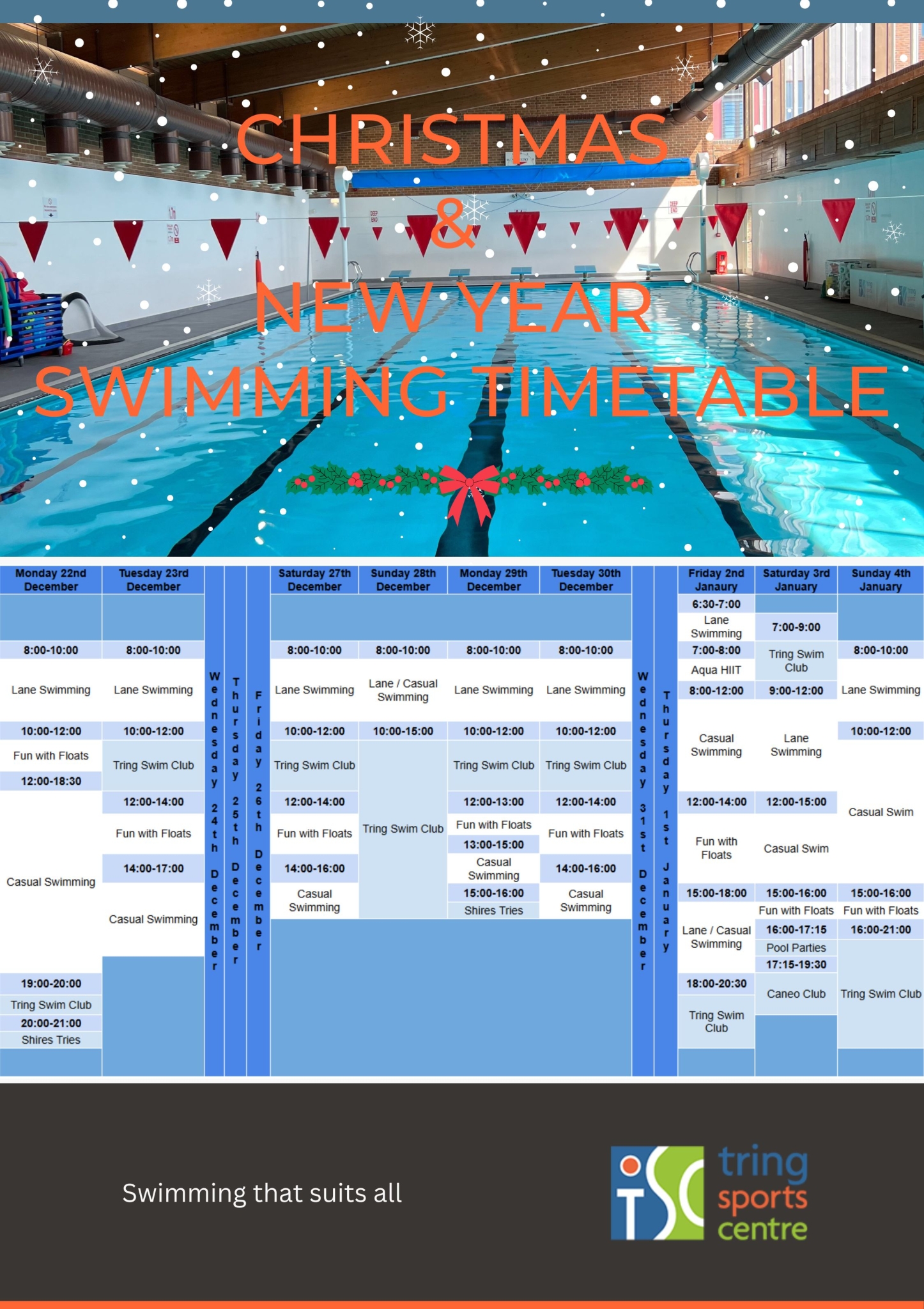 Swimming - Tring Sports Centre